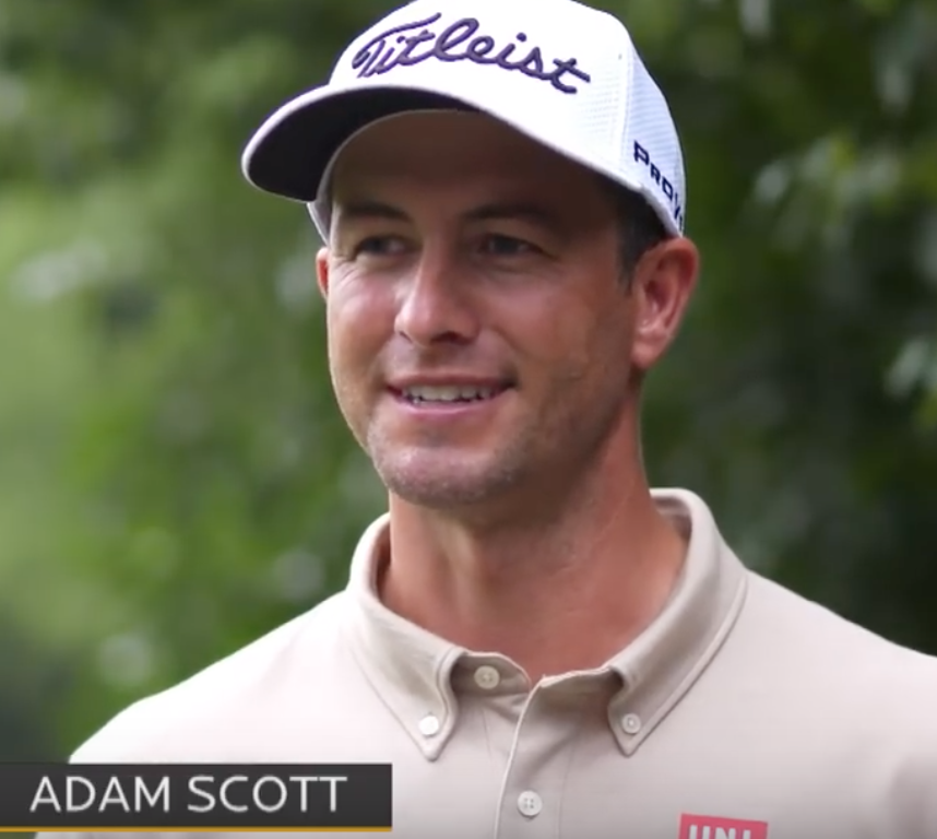 Interview d'Adam Scott sur sa routine (Golfing world) - Golfiquement